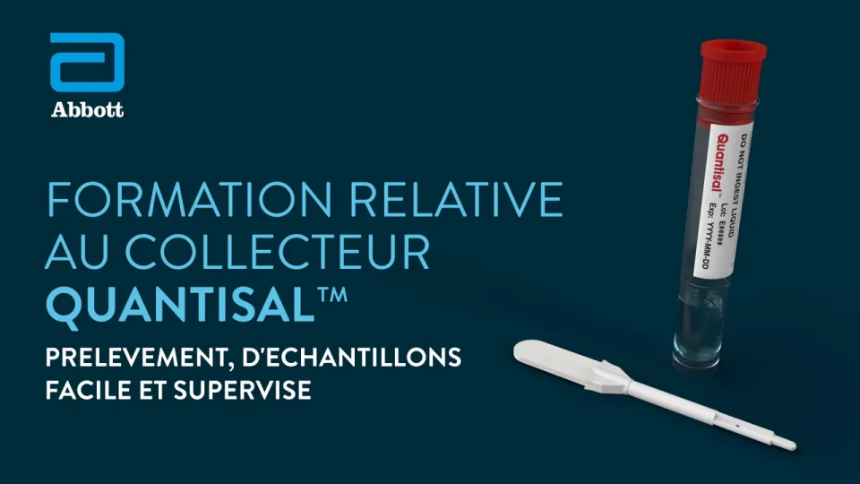 QUANTISAL™ ORAL FLUID COLLECTION DEVICE - VIDÉO D'INSTRUCTIONS