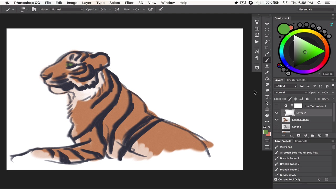 How to Digitally Paint Lighting Scenes - Lighting Intensity