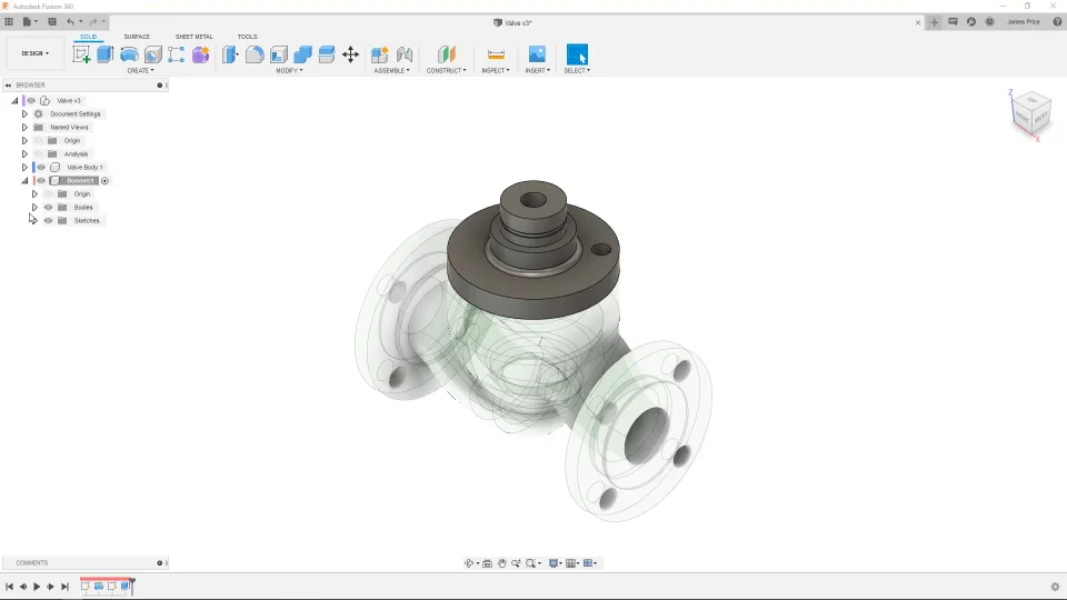 Fusion 360 Help Solidworks Transition Guide Modeling Using Core Features Autodesk
