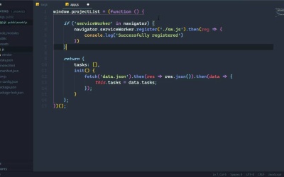 Creating Progressive Web Apps - Registering Service Workers