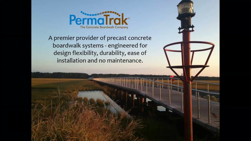 Virtual Webinar: PermaTrak Concrete Boardwalk System