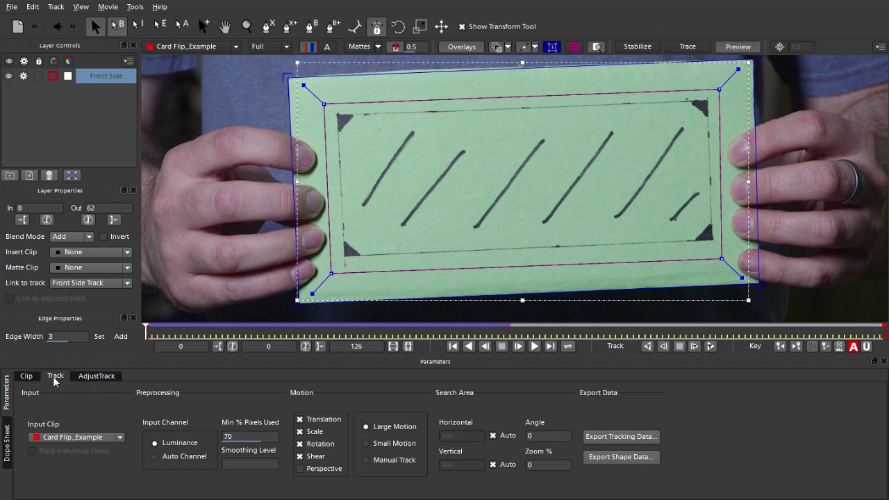 Introduction to Motion Tracking - Adjusting Track, Export to AE, and ...