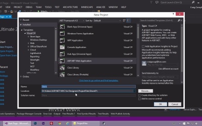 ASP.NET MVC for Designers - Creating an MVC Project