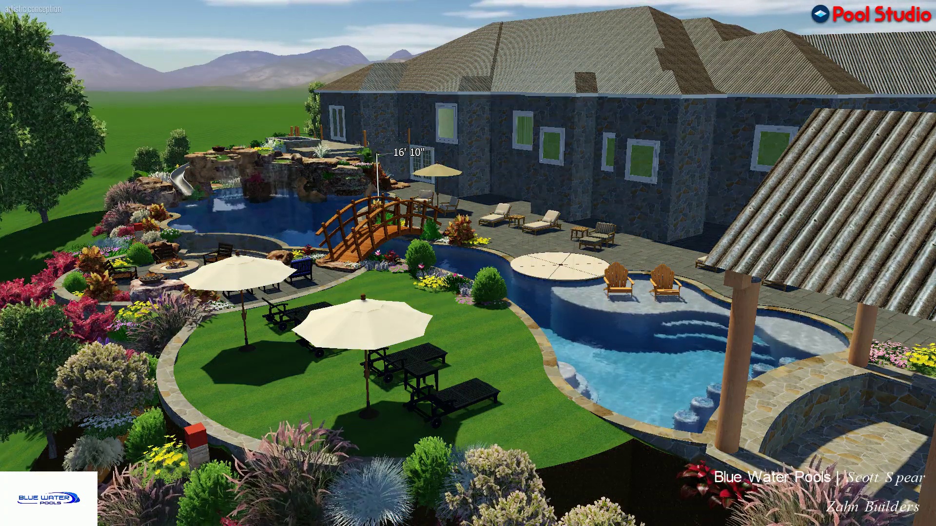 Pool Design Services in West Michigan | Premier Pool Builder | Blue Water