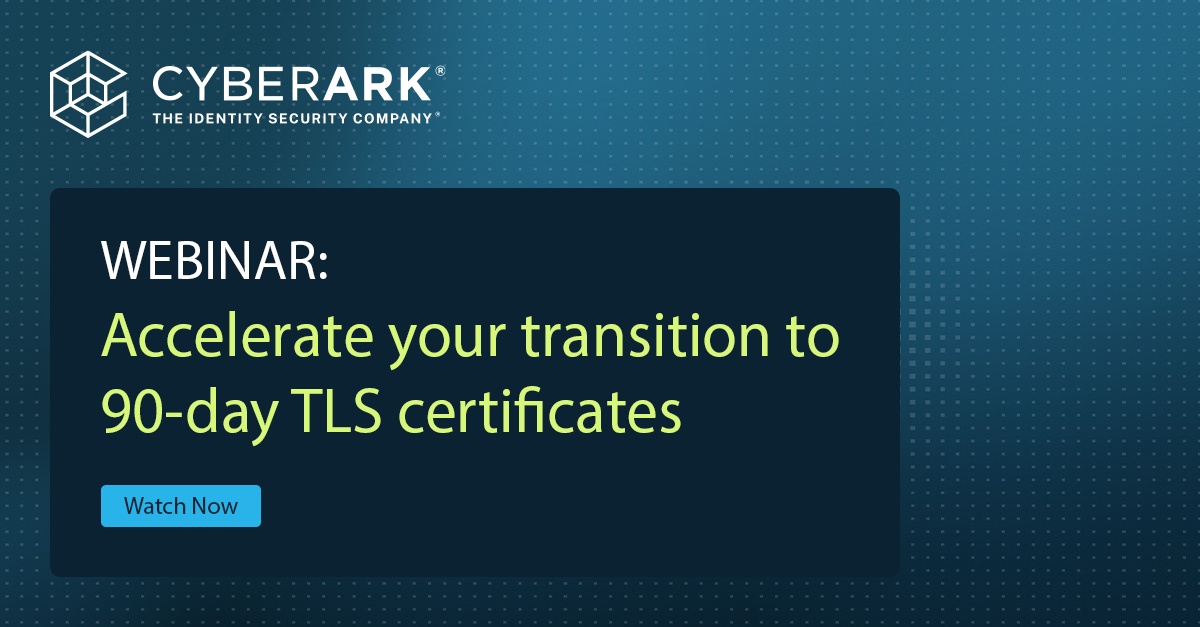 Accelerate your transition to 90-day TLS certificates