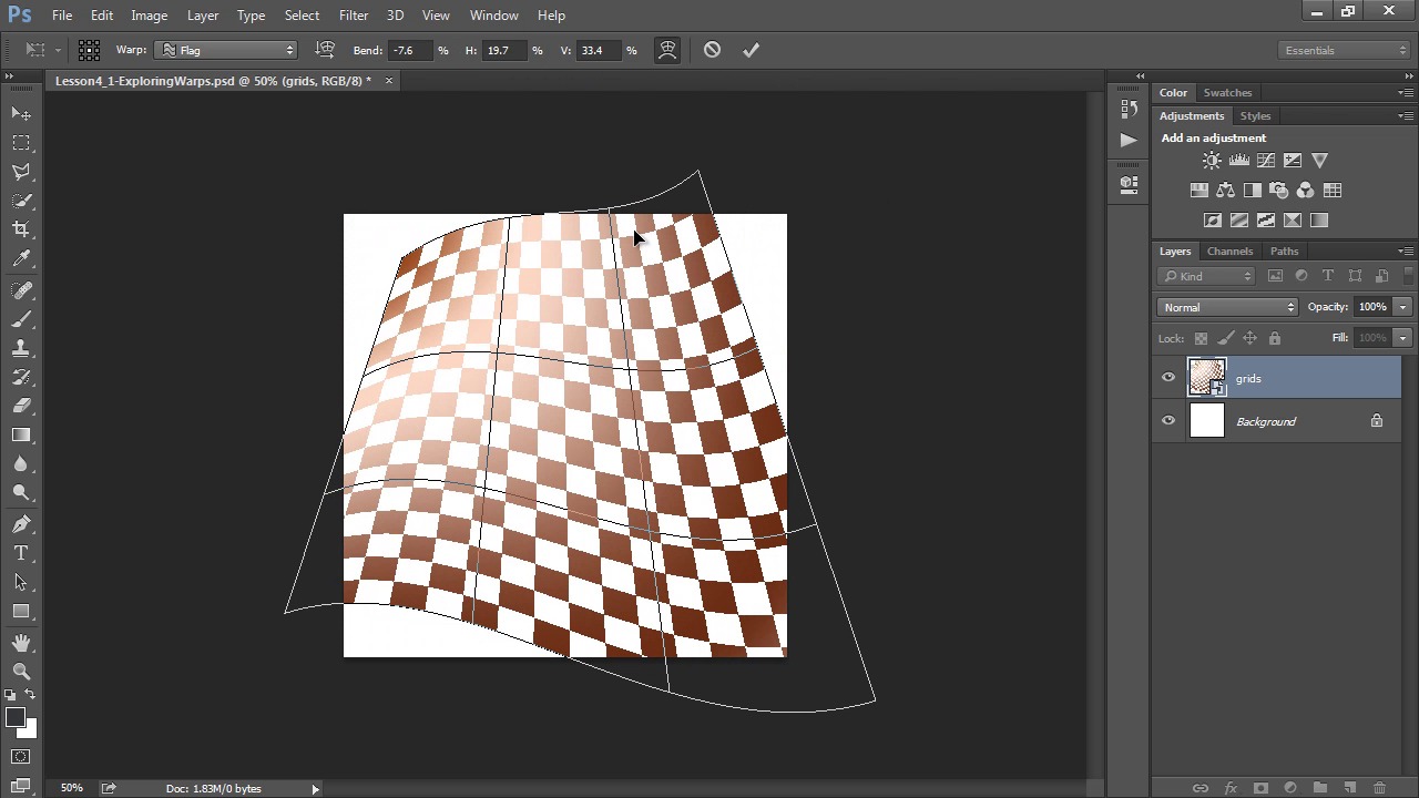 Fluid Photo Manipulation: Transform, Warp, and Liquify - Warps and How ...