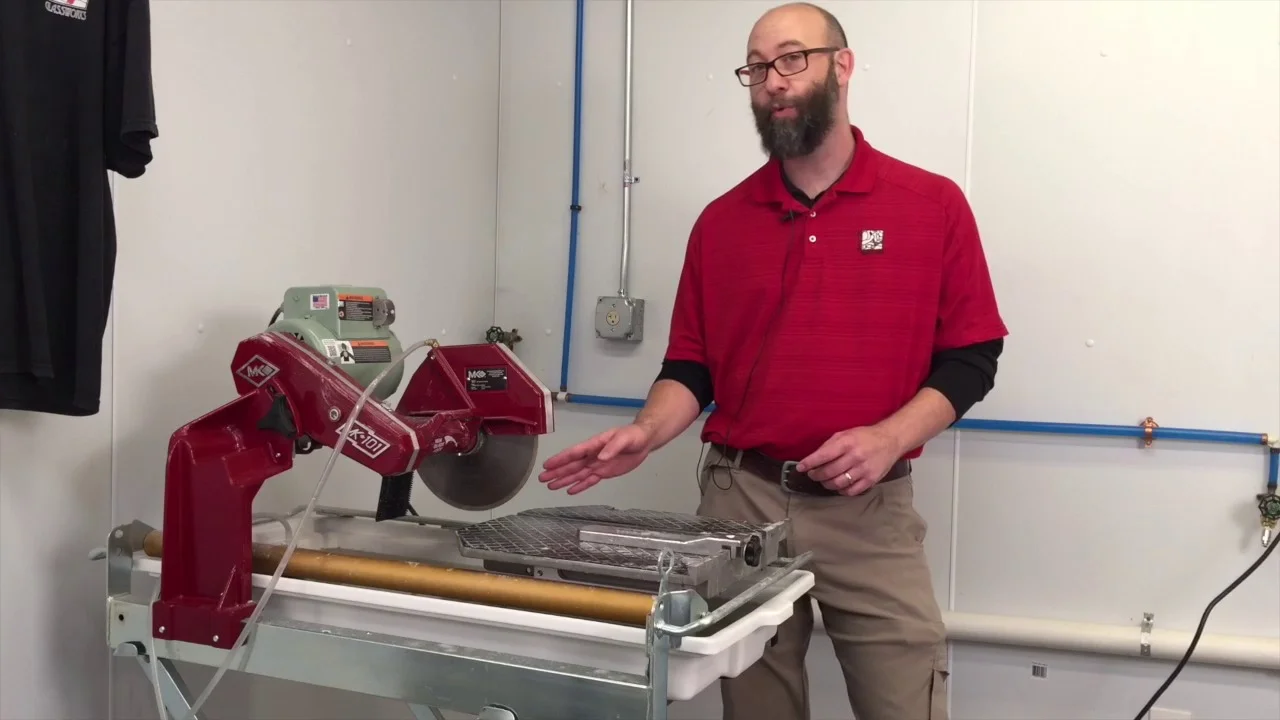 Wet saw glass blade store