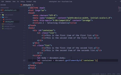 Practice JavaScript and Learn: The DOM - Finding and Selecting Elements