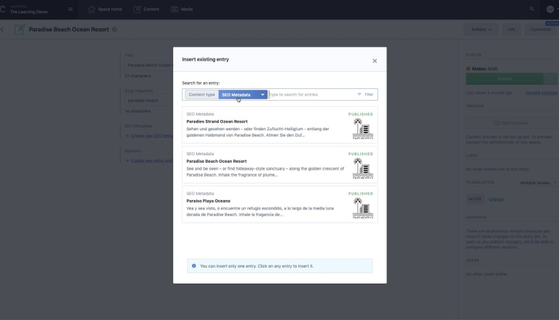 References | Contentful Help Center