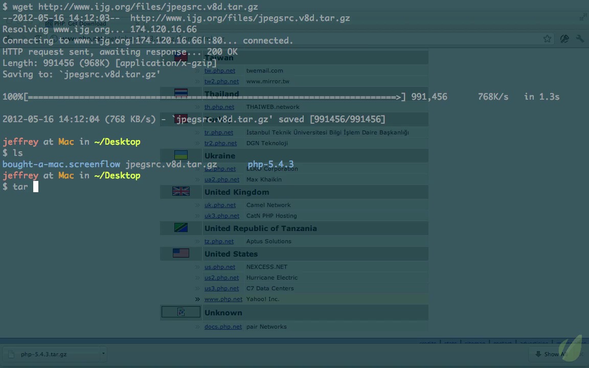 So You Bought a Mac? - Installing PHP