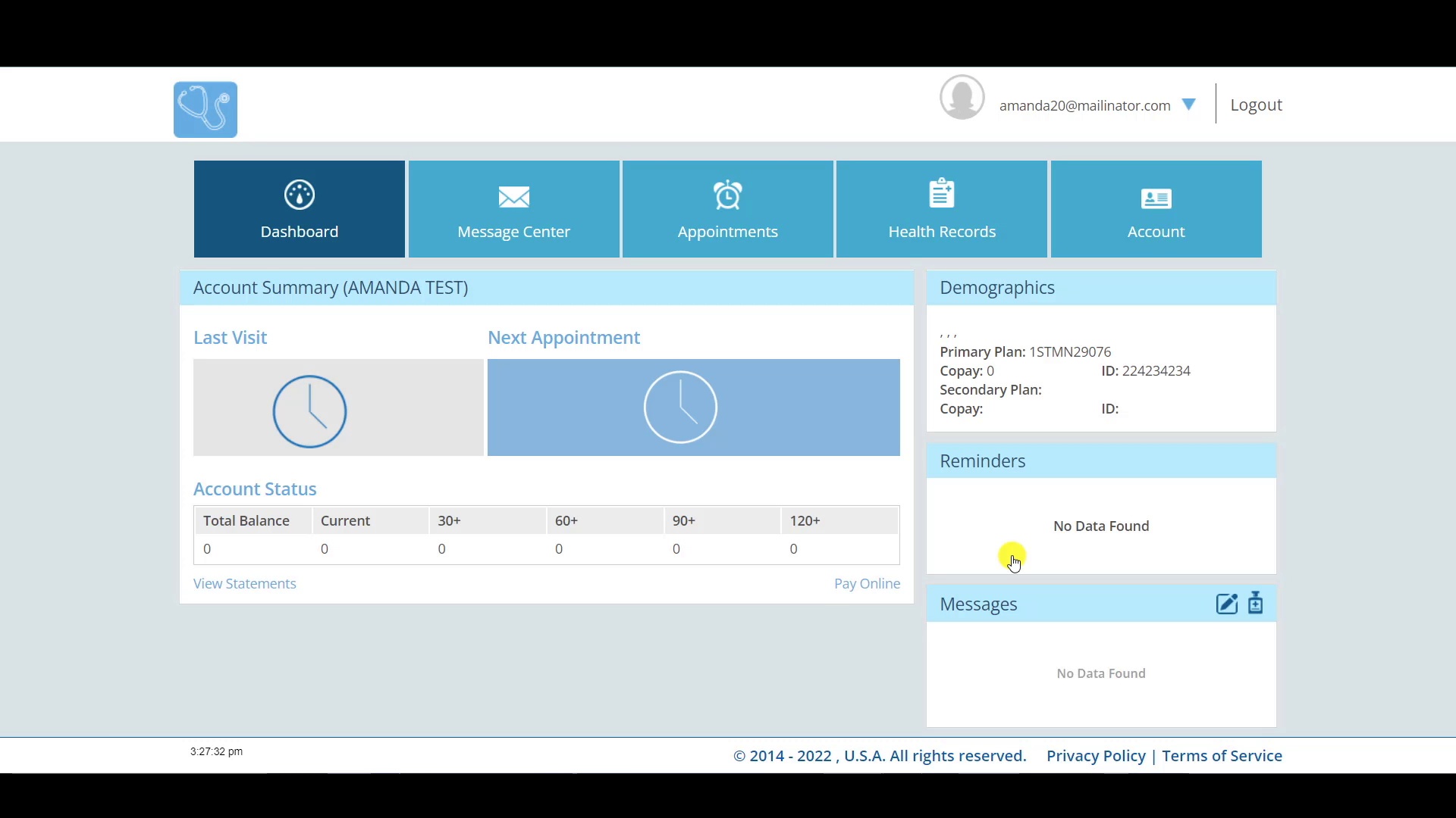 Patient Portal (For Patients)
