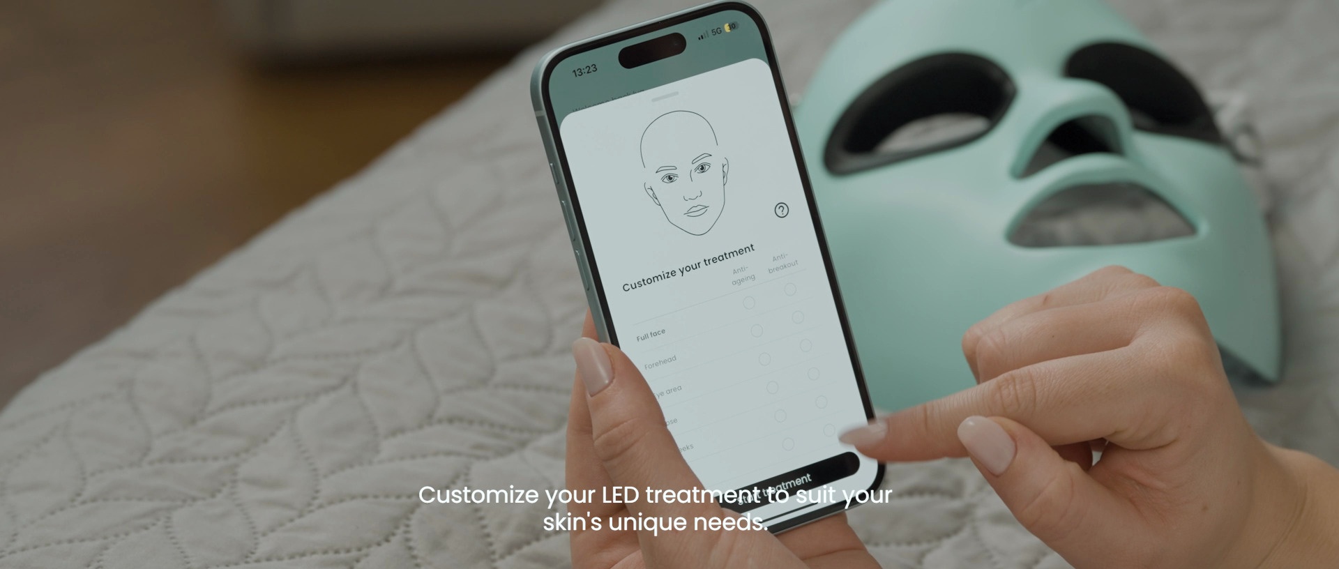 Q-Rejuvalight Pro LED Mask Quickstart Guide