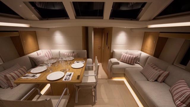 Oyster 595 Contemporary Interiors