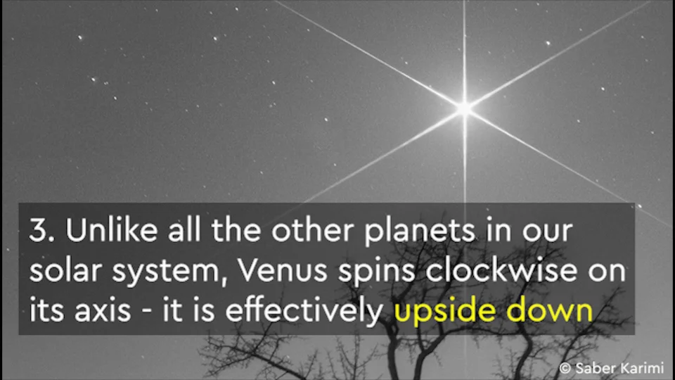 Venus In The Solar System