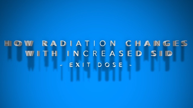 How Radiation Changes with Increased SID - Exit Dose | Video Lesson ...