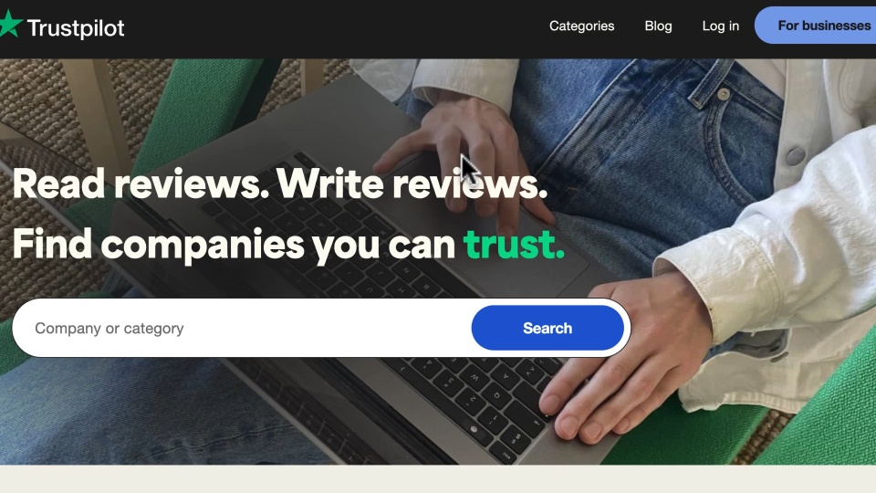 Créer un profil Trustpilot pour écrire des avis