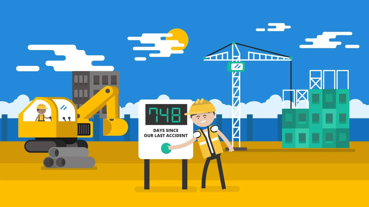 Construction Site Animated