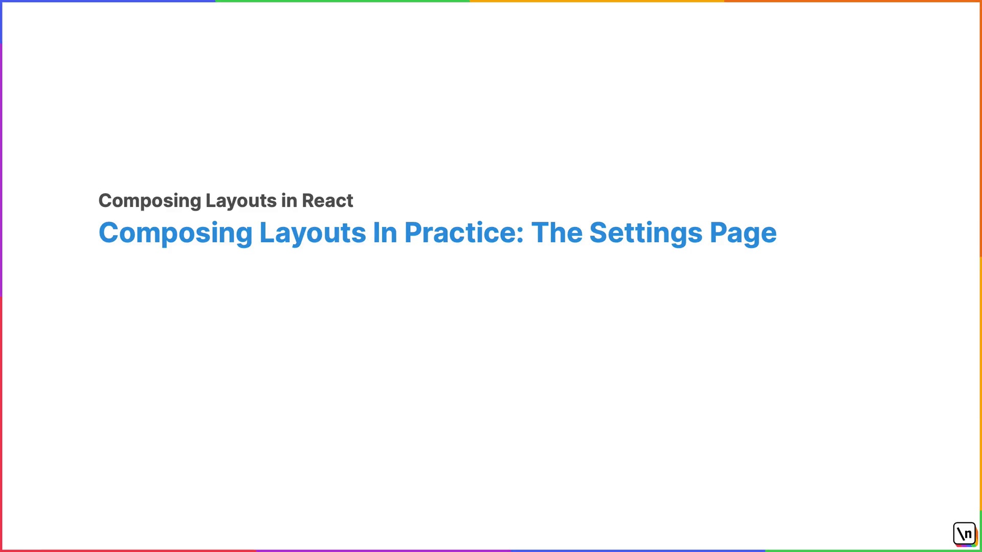 newline | Learn to build React, Angular, Vue, GraphQL, and Node.js Apps ...