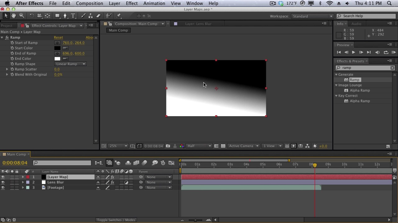 30 Days to Learn Adobe After Effects - Layer Maps