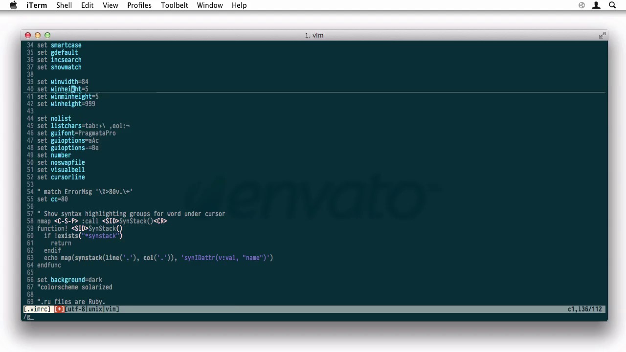 Venture Into Vim - The .vimrc File