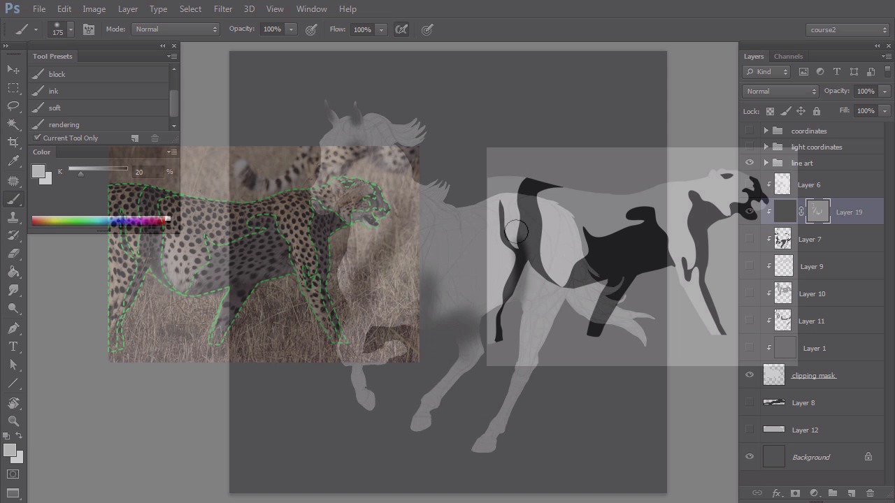 How to Shade Animals in Perspective - Conclusion