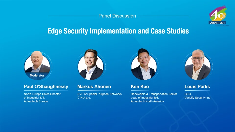 [Mega Trend Forum] Panel Discussion: Edge Security Implementation and Case Studies | 2023 IIoT ...