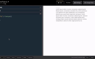 Essential JS Libraries for Web Typography - Responsive Text With FlowType.js