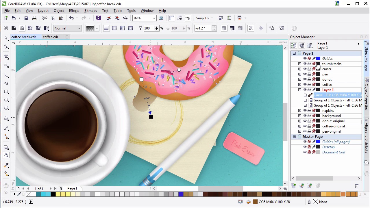 Advanced Techniques in CorelDRAW - Finishing Touches