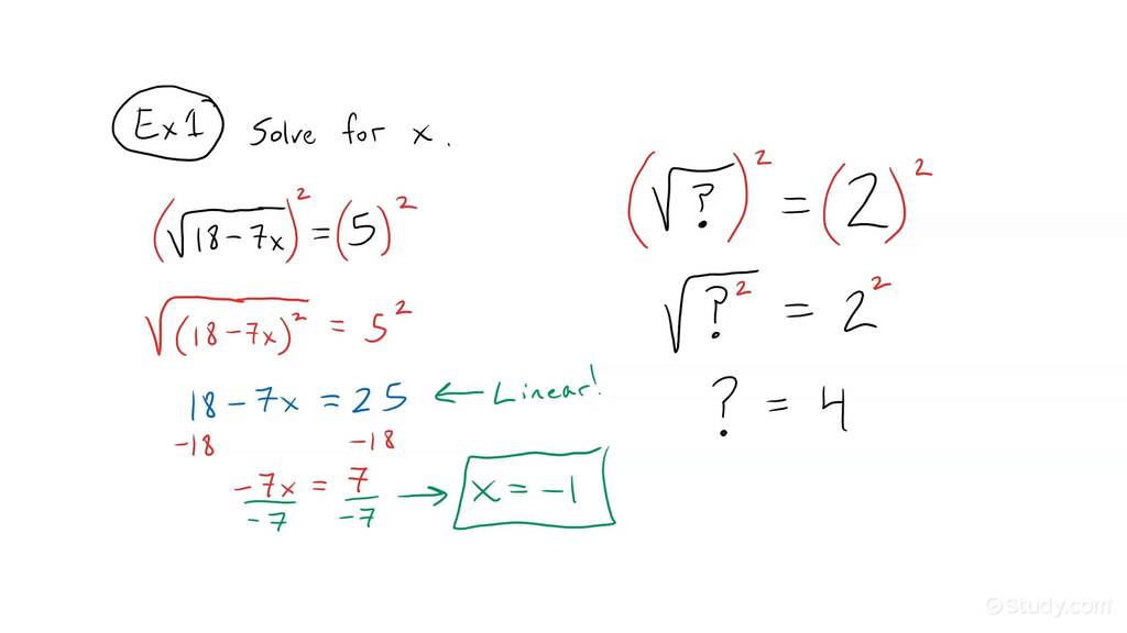How to Solve an Advanced Radical Equation with a Single Radical that ...
