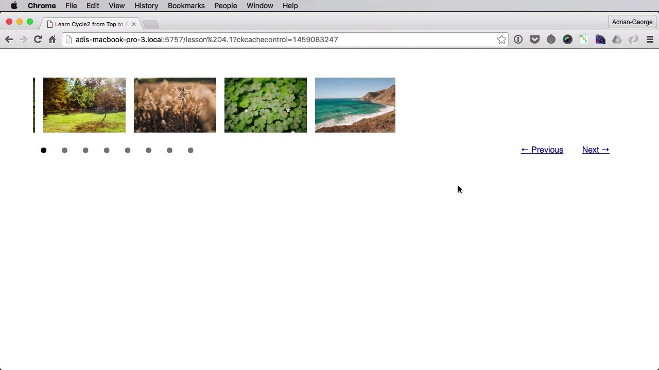 Learn Cycle2 for jQuery From Top to Bottom - Carousel