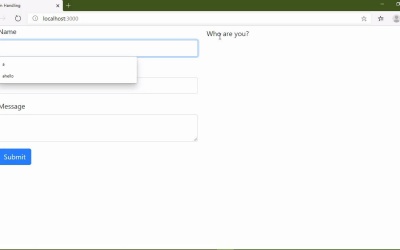 Practice JavaScript and Learn: Create a Contact Form - Validating Form ...