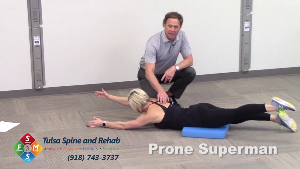 Prone Superman - Tulsa Spine and Rehab