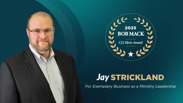 Jay Strickland: A 2025 Bob Mack C12 Hero Award Recipient - C12