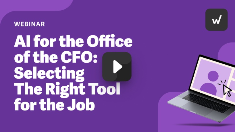 AI for the Office of the CFO: Selecting The Right Tool for the Job ...