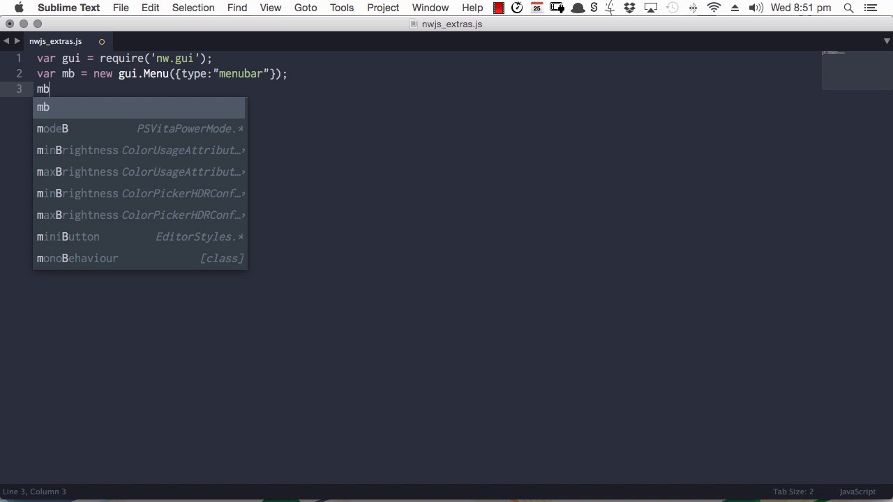 Web App to Mac App With NW.js - Add App Menus