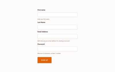 Web Design Basics: Rules of Great Form Design - Show Helper Text