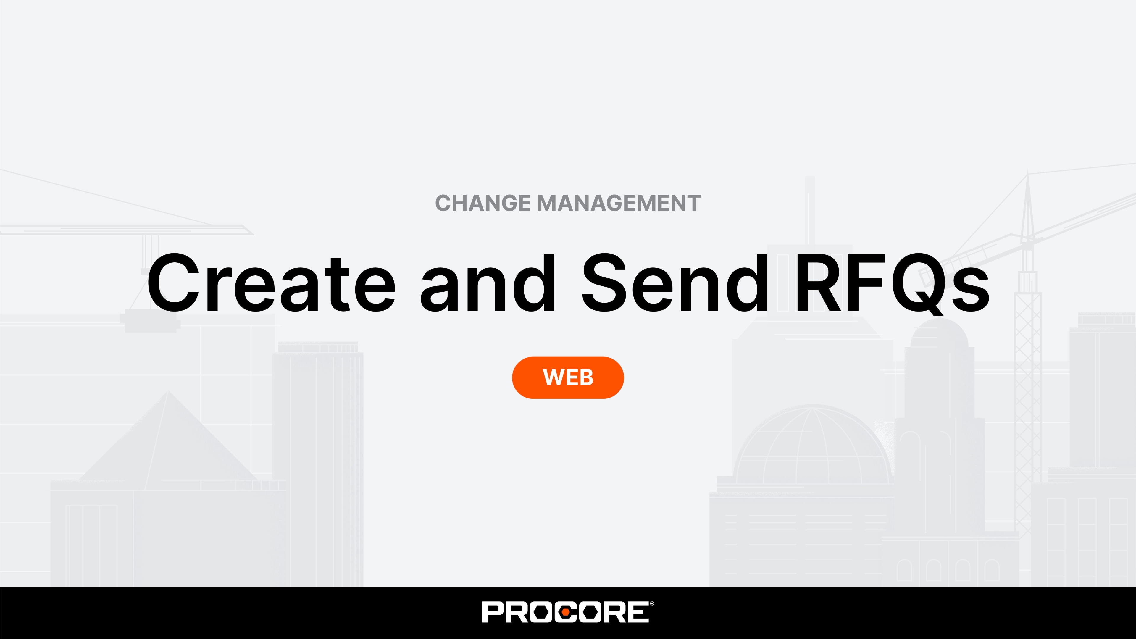 Change Events - Videos - Procore (en-CA)