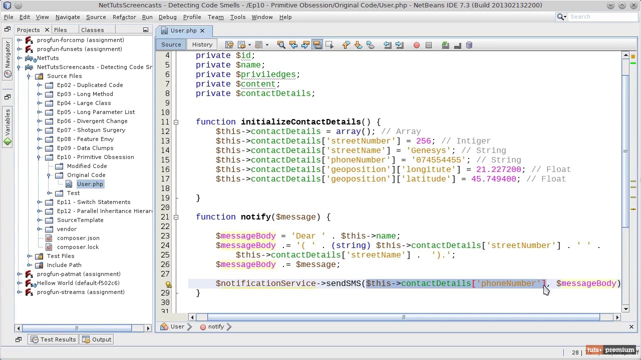 Detecting Code Smells - Primitive Obsession