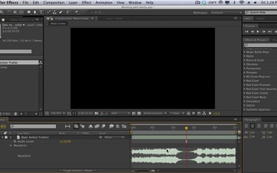 30 Days to Learn Adobe After Effects - Working with Audio