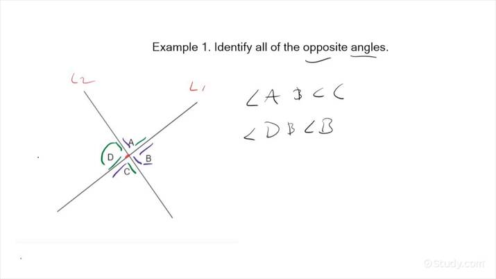 Identifying Interior & Opposite Angles | Geometry | Study.com