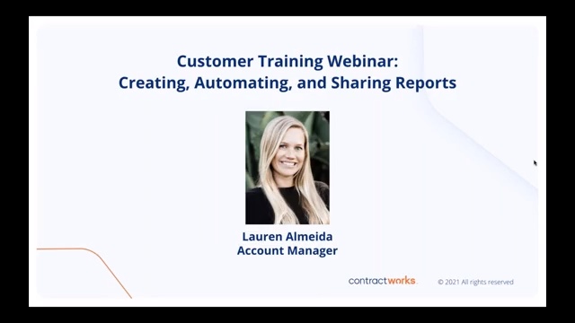 Creating, Automating, and Sharing Reports