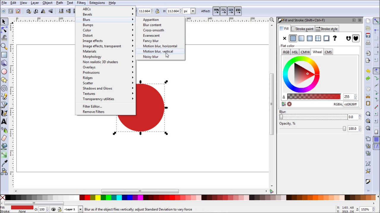 Introduction to Inkscape - Blurs, Shadows and Filters