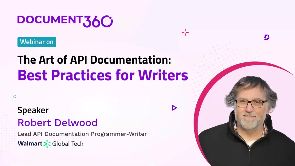 Webinar on API Documentation Best Practices