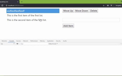 Practice JavaScript and Learn: The DOM - Reordering Items