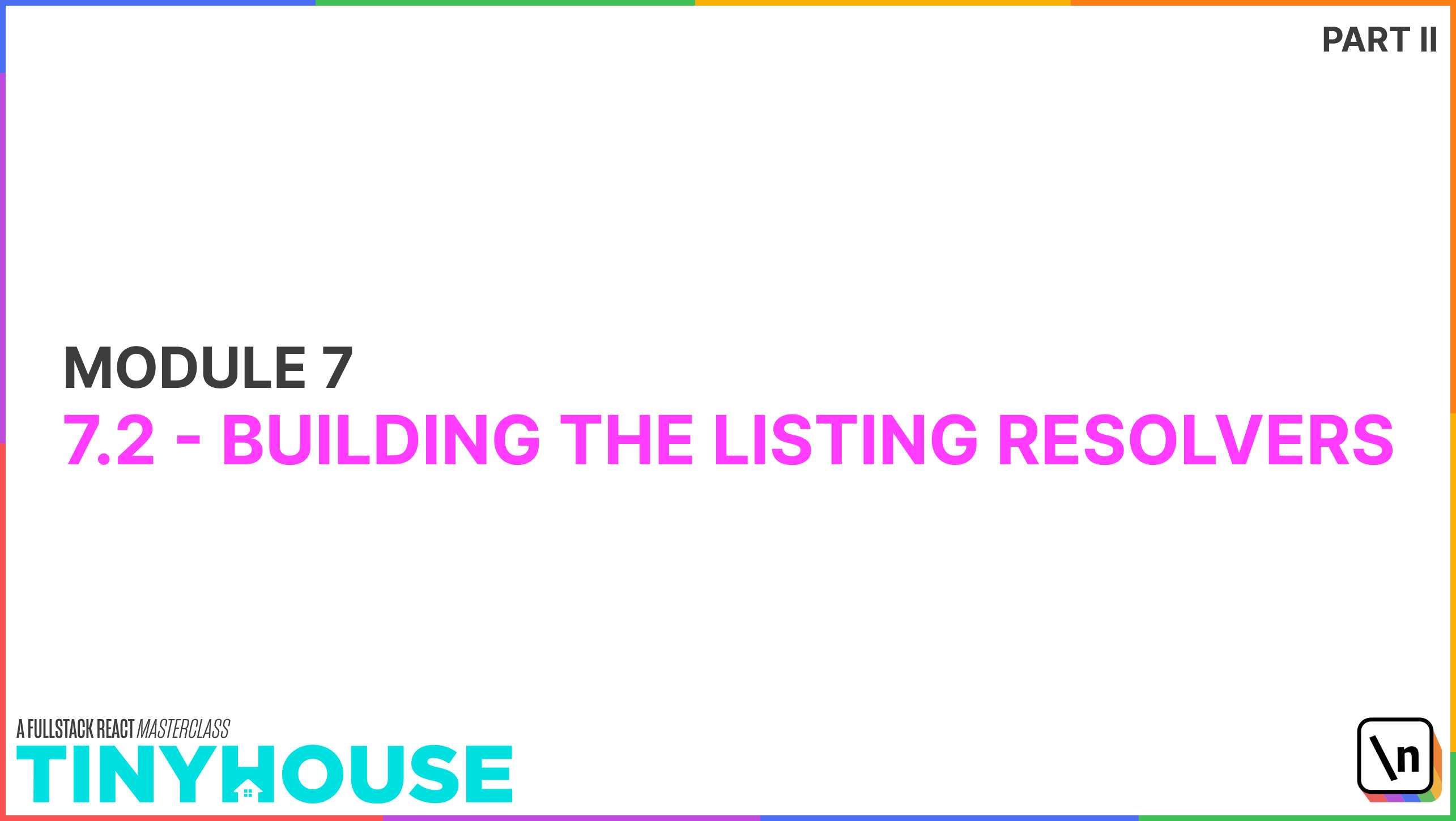 Building A Graphql Resolver For Specific Fields Tinyhouse A Fullstack React Masterclass With