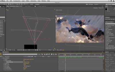 Camera Flythrough In After Effects - Simulating Depth Blurring
