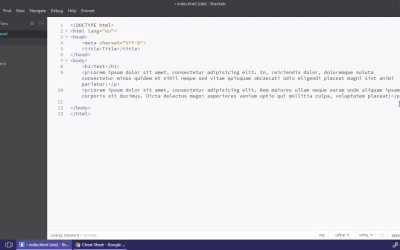 Essential Extensions for Brackets - Emmet