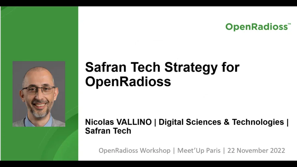 Presentations-Paris221122 - OpenRadioss