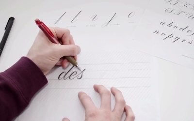 Mastering Script Lettering - Understanding the Proper Angle