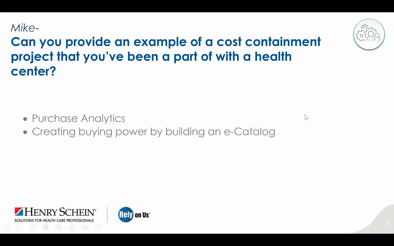 Henry Schein Dental: Best practices for cost containment and work flow efficiencies ...